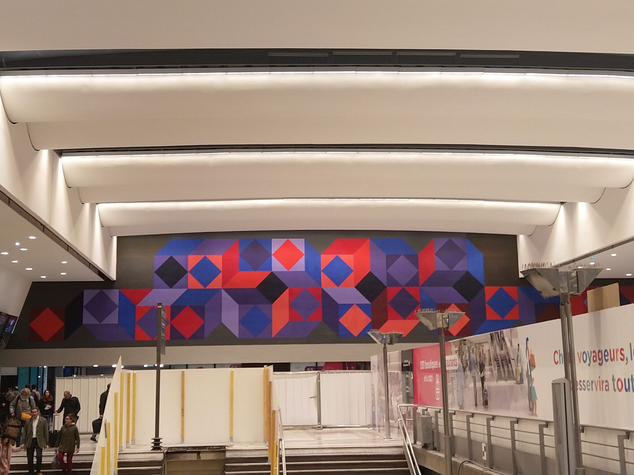 gare-montparnasse-Victor-Vasarely | Le Lutèce du Parisien