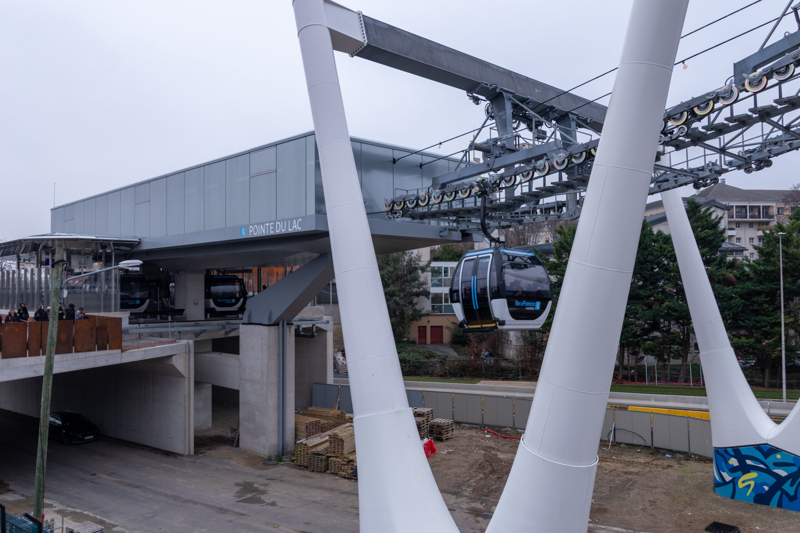 Ouverture du téléphérique Câble C1, dans le Val-de-Marne